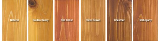 Stain Colors - One Time Wood